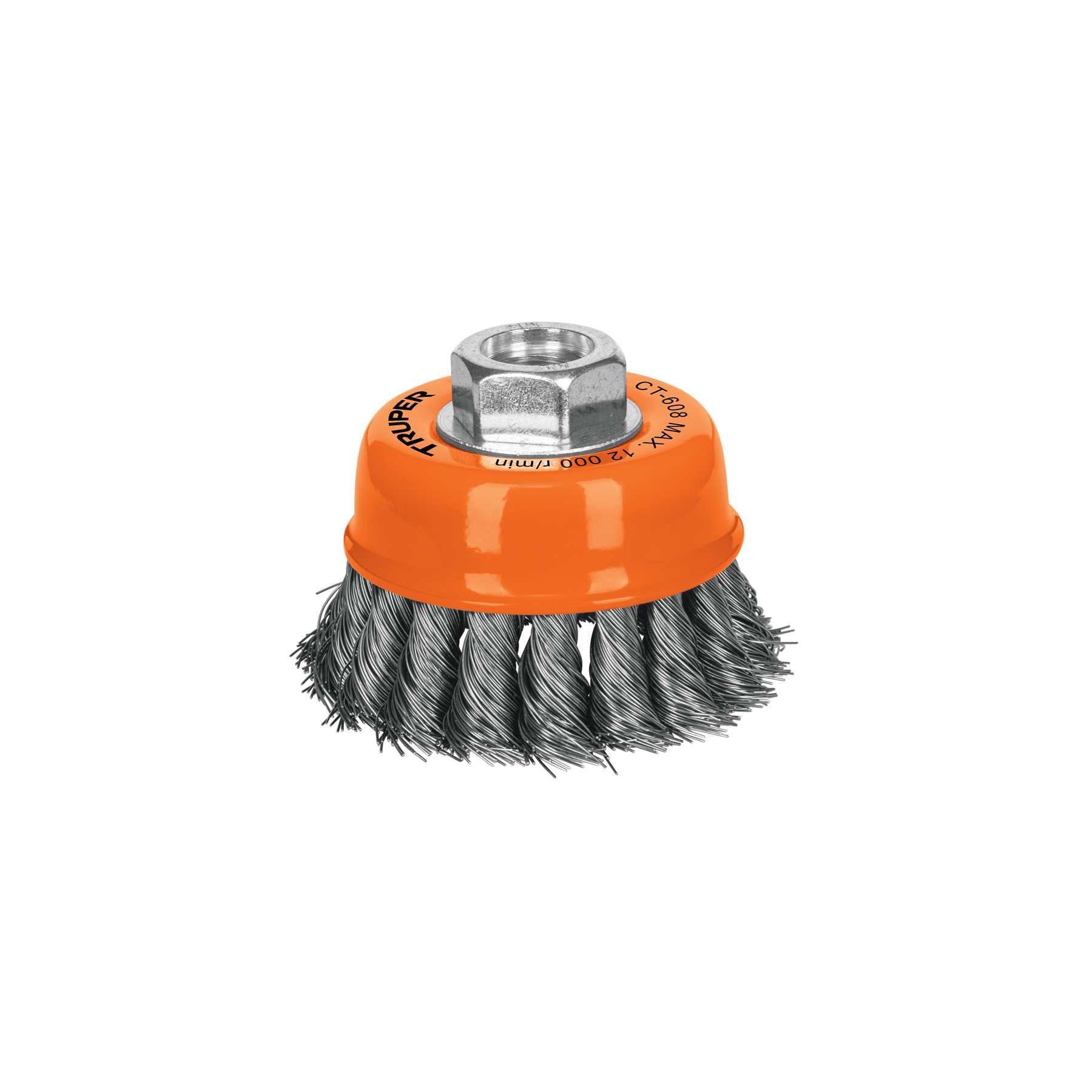 GRATA DE COPA, ALAMBRE TRENZADO FINO, 3' PARA ESMERIL TRUPER CT-608 Barranquilla - MRS Industrial